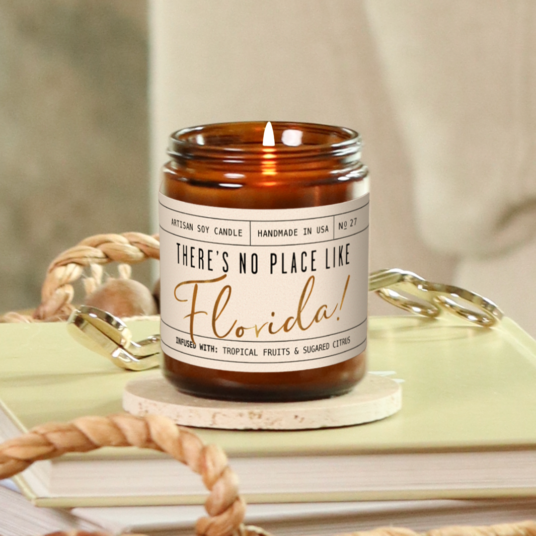 US State Candles – Soy and Sass